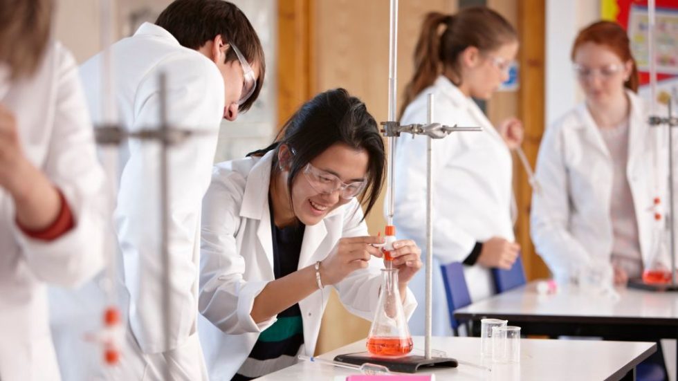 Health and safety hazards in a school science lab
